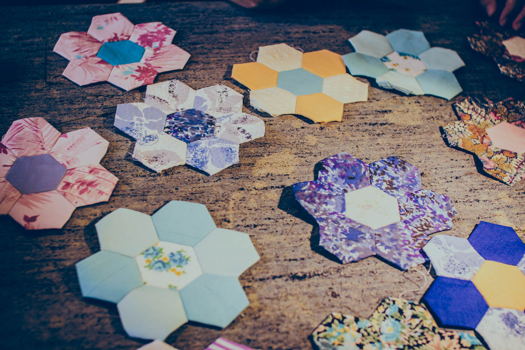 Babiččina zahrádka aneb naučte se s námi patchwork – Tchibo